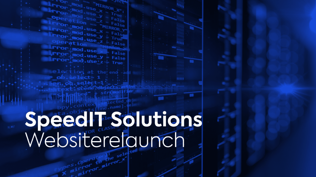 SpeedIT Solutions | Neuer Kundenbereich: Mehr Sicherheit, Leistung ...